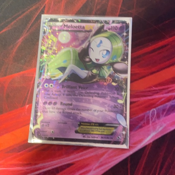 Meloetta Pokemon Card